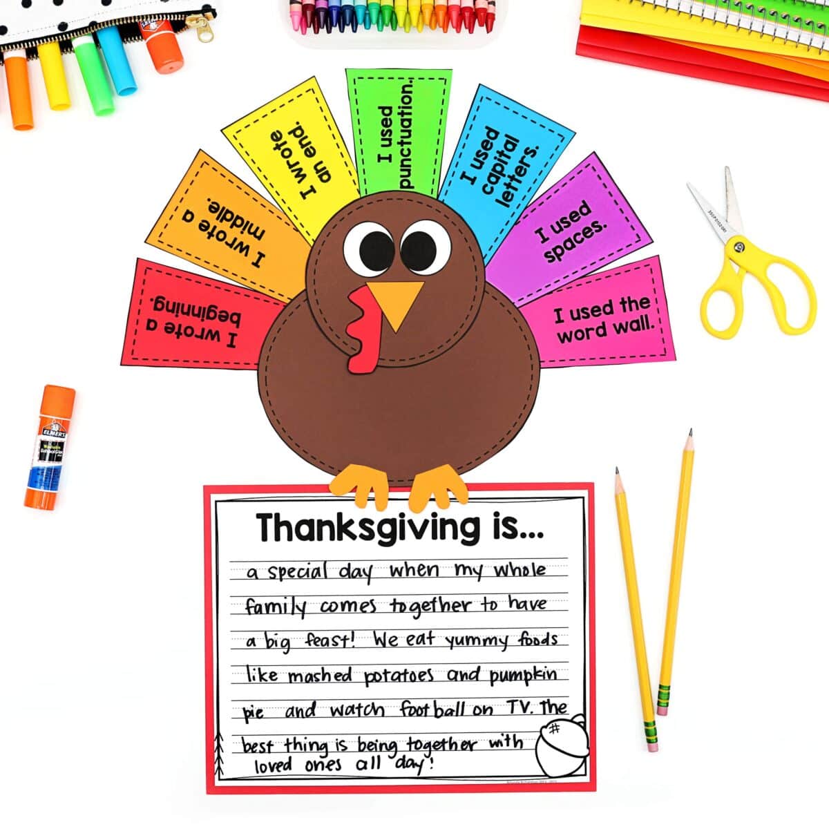 Build a Turkey Writing Assessment - Mrs. Richardson's Class