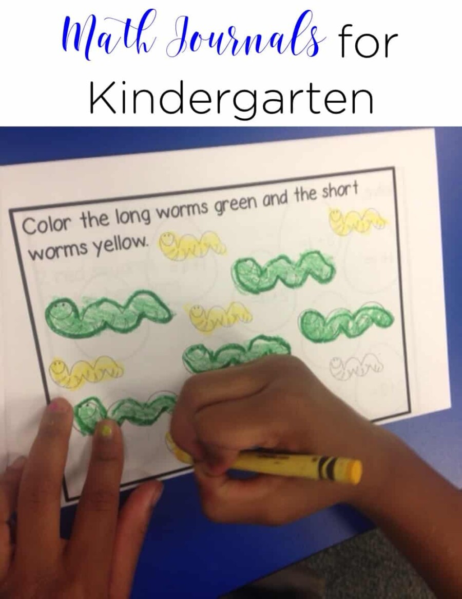 Get Your Journal On...Math Journals in Kindergarten - Mrs. Richardson's ...
