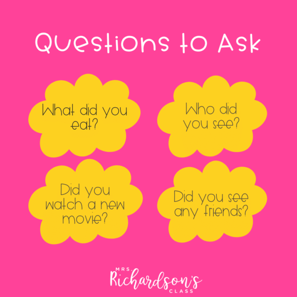 Free Spring Break Writing Activity for Kinder, First, and Second Grade