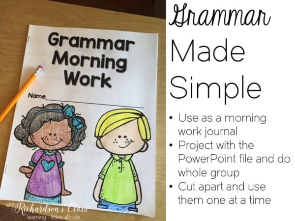 Grammar Made Simple - Mrs. Richardson's Class
