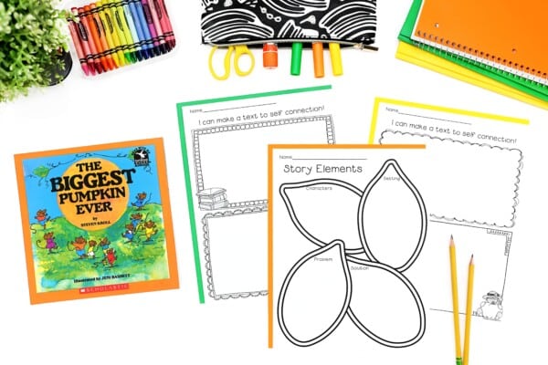 4 Pumpkin Literacy Activities for Kindergarten and First Grade [FREEBIE]