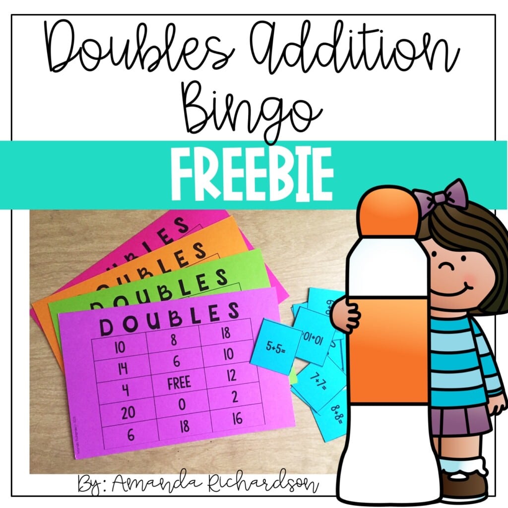 3 Activities to Makes Doubles Addition Fun {+ FREEBIE}