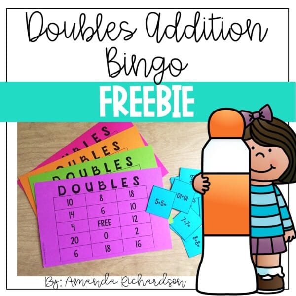 3 Activities to Makes Doubles Addition Fun {+ FREEBIE}