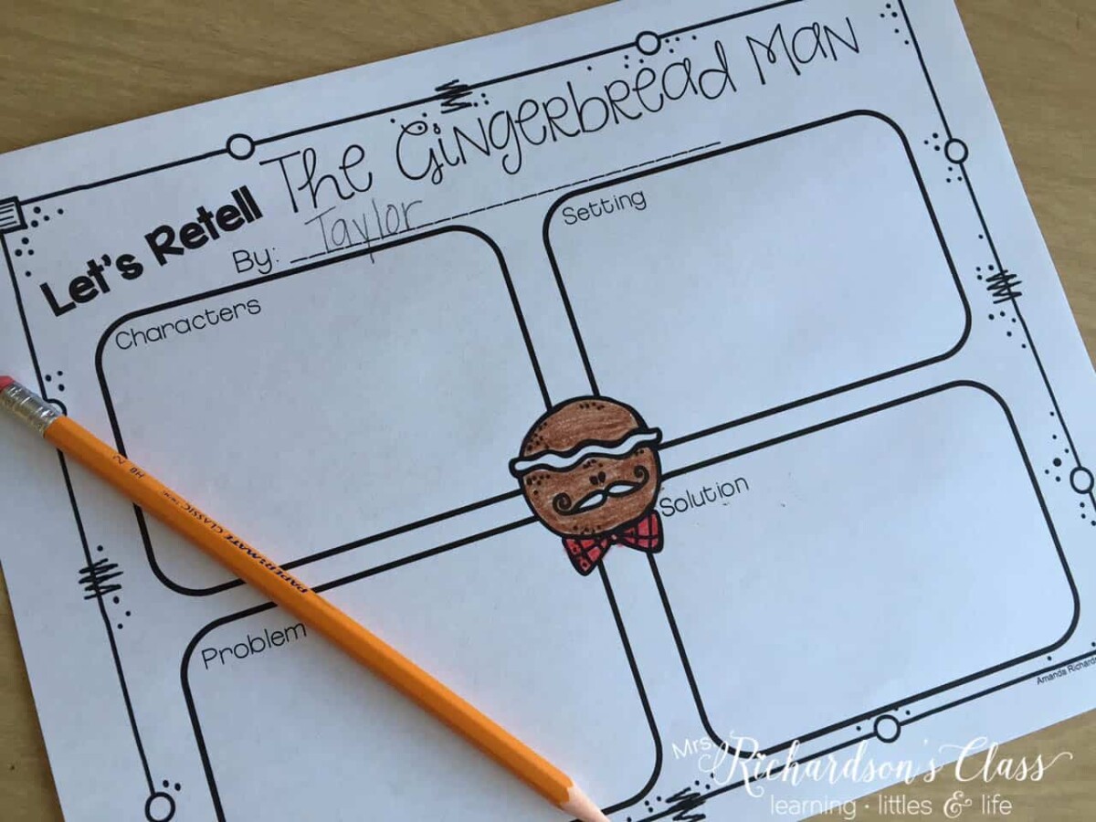 Gingerbread Activities for the Classroom and a FREEBIE - Mrs ...