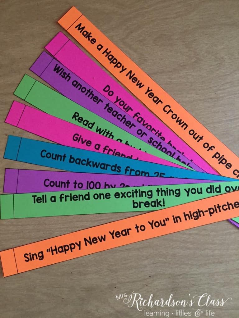 3 Ways to Ring in the New Year in Your Classroom - Mrs. Richardson's Class