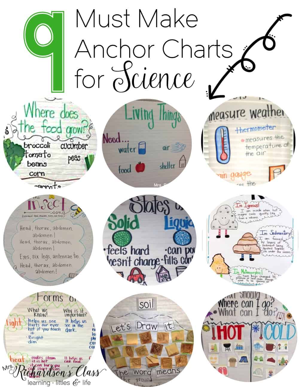 9 Must Make Anchor Charts For Science Mrs Richardson s Class 9 Must Make Anchor Charts For Science Mrs Richardson s Class