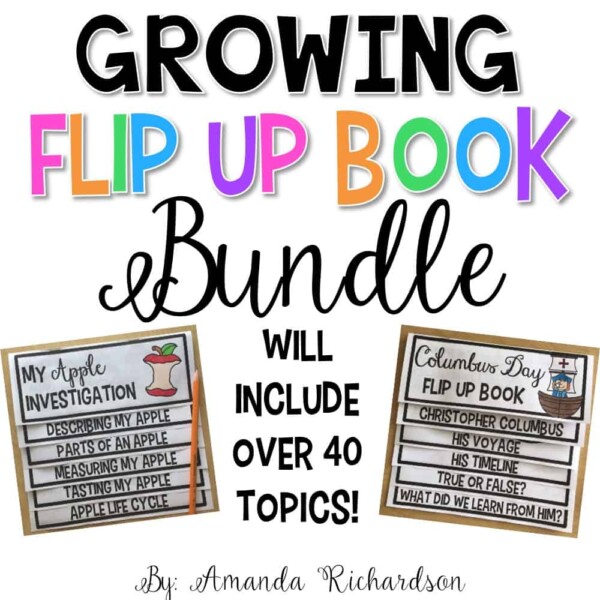 Why Flip Up Books Are Great for Students - Mrs. Richardson's Class