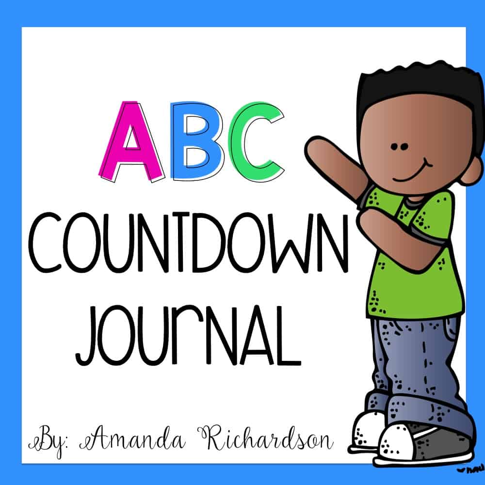 ABC Countdown FREEBIES - Mrs. Richardson's Class
