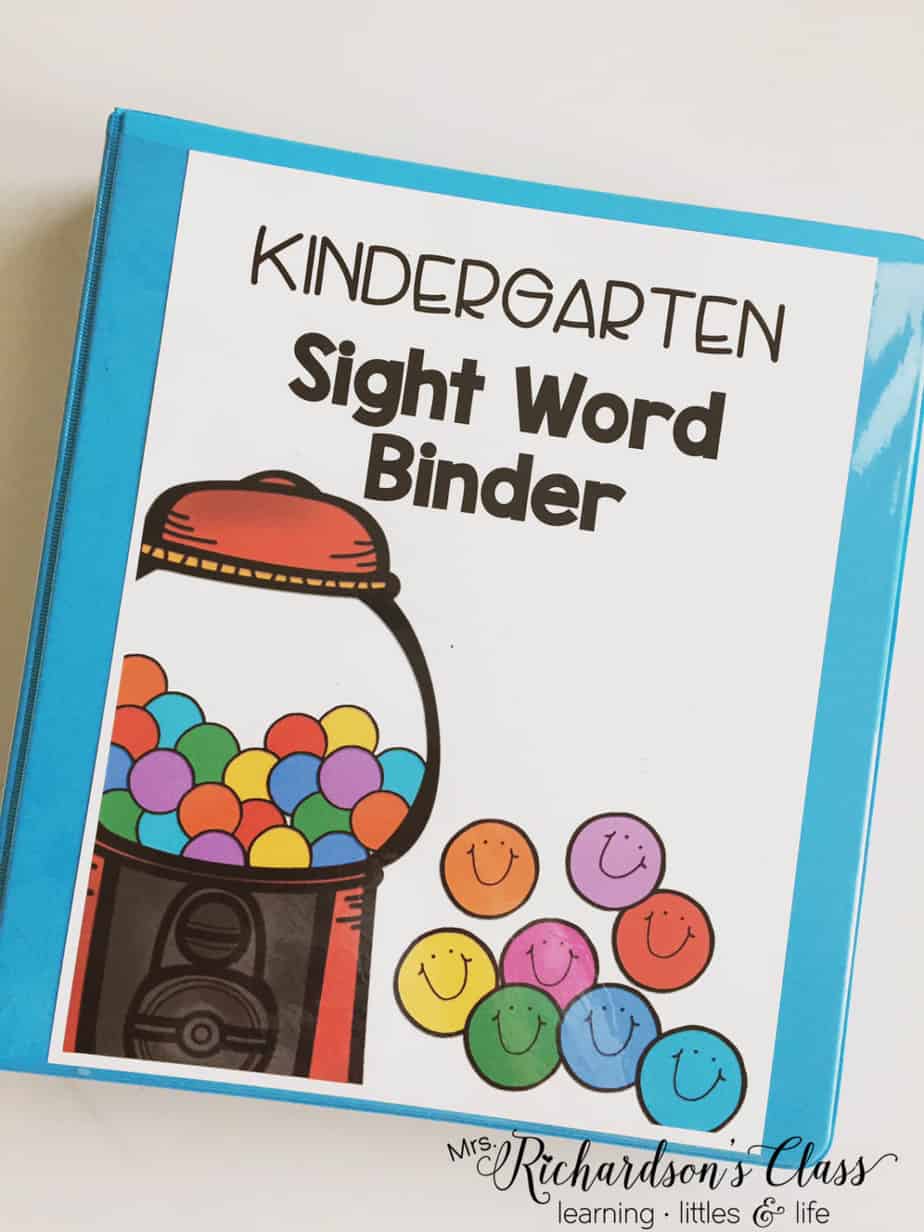 The Best Way to Monitor Sight Word Progress - Mrs. Richardson's Class