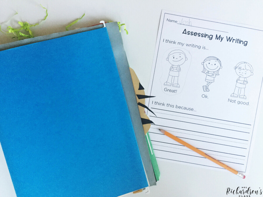 4 Reasons to Use Writing Portfolios in Primary Classrooms - Mrs ...