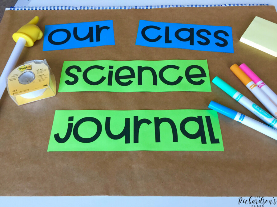 Class Science Journal - Mrs. Richardson's Class