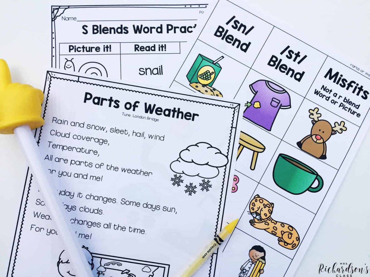 Teaching Science in November - Mrs. Richardson's Class