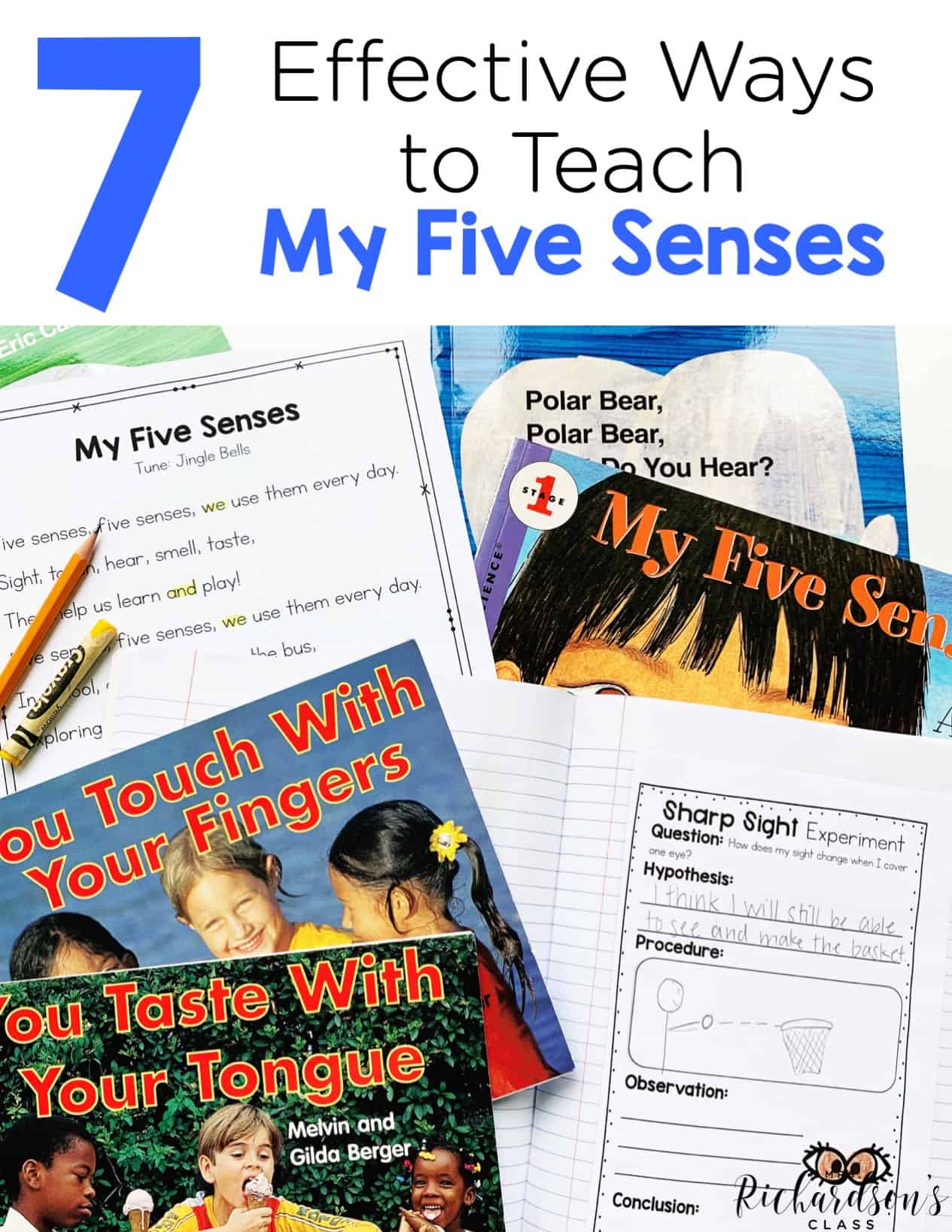 7 Effective Ways to Teach My Five Senses - Mrs. Richardson's Class
