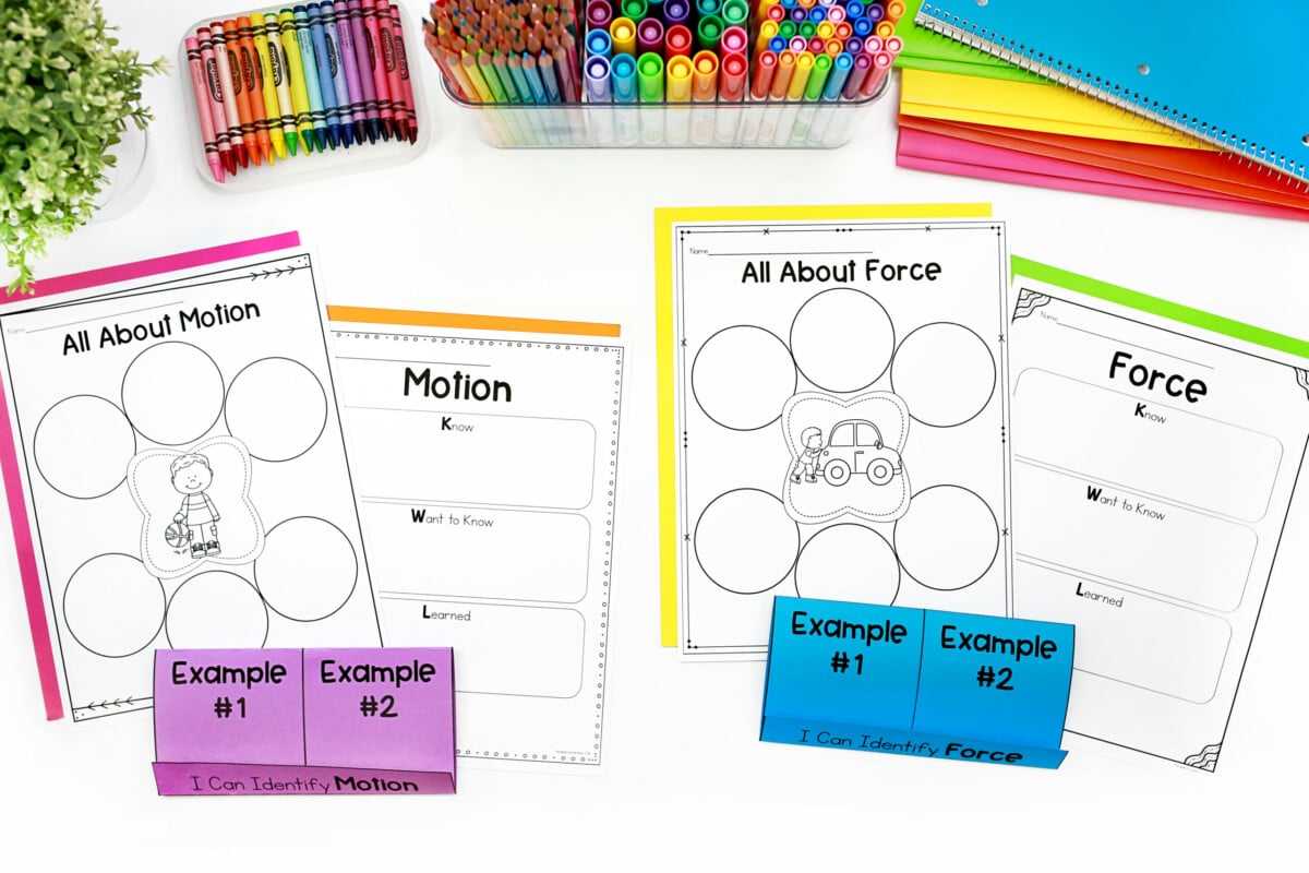 How to Teach Force and Motion {6 Useful Activities}