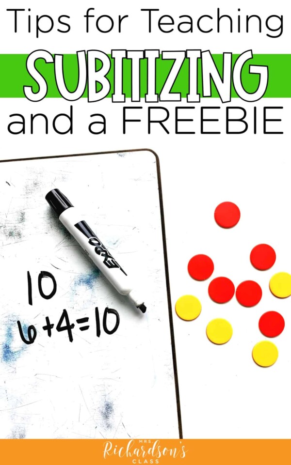 What is Subitizing? + FREE Activities - Mrs. Richardson's Class