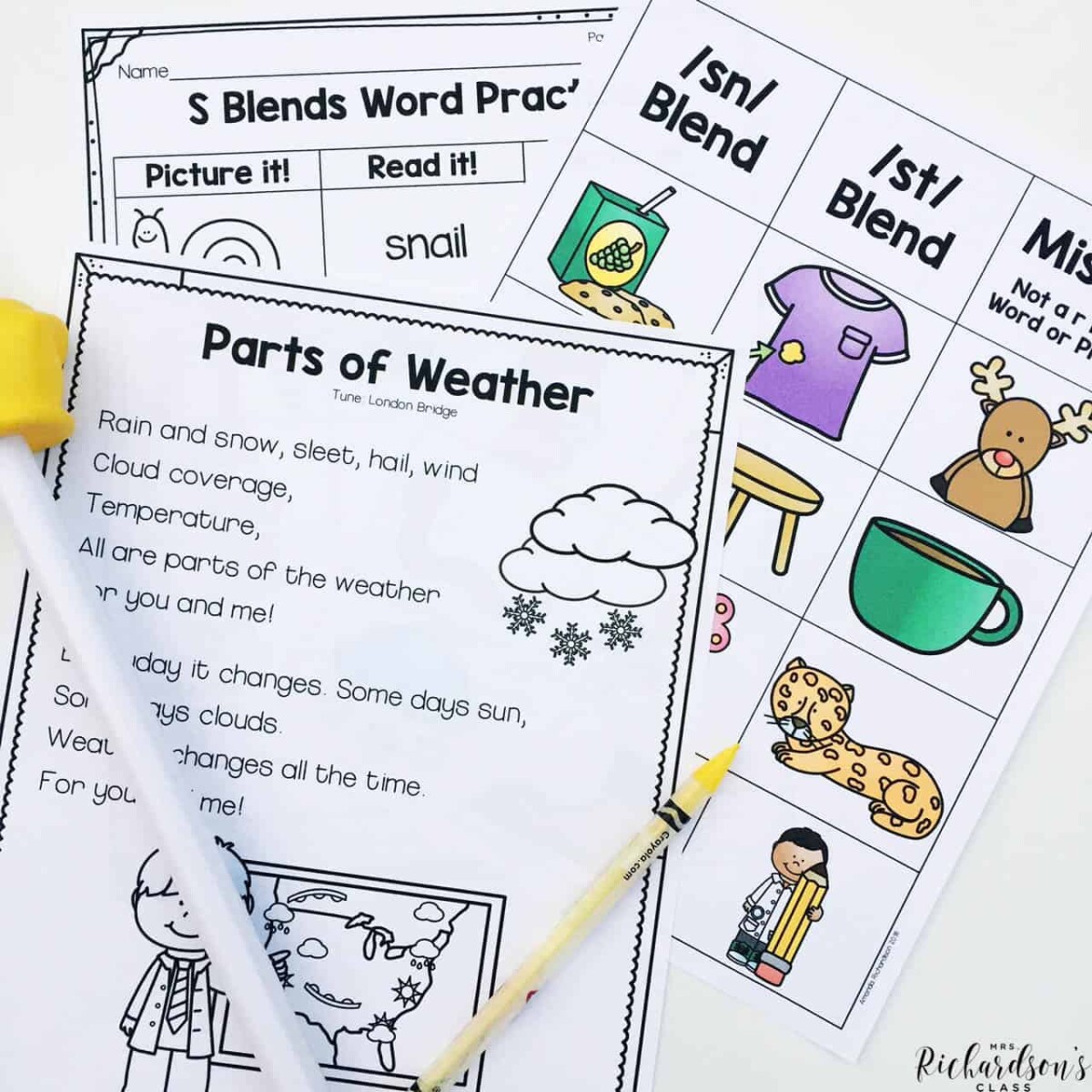 All About Weather | Weather Activities & Helpful Printables