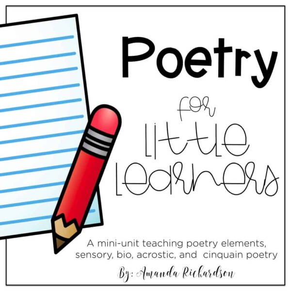 Poetry for Kids Made Simple {& a FREEBIE} | Mrs. Richardson's Class