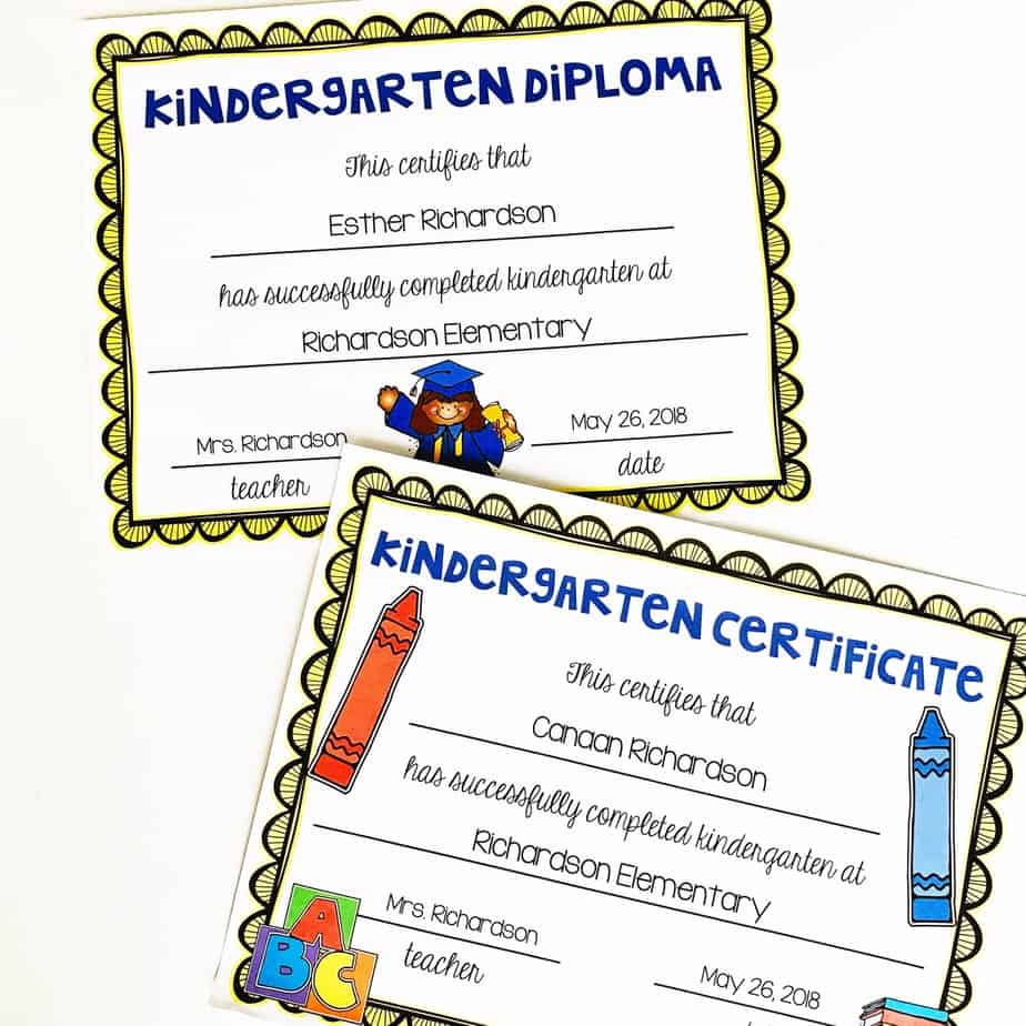 Ideas for End of the Year Awards During Distance Learning