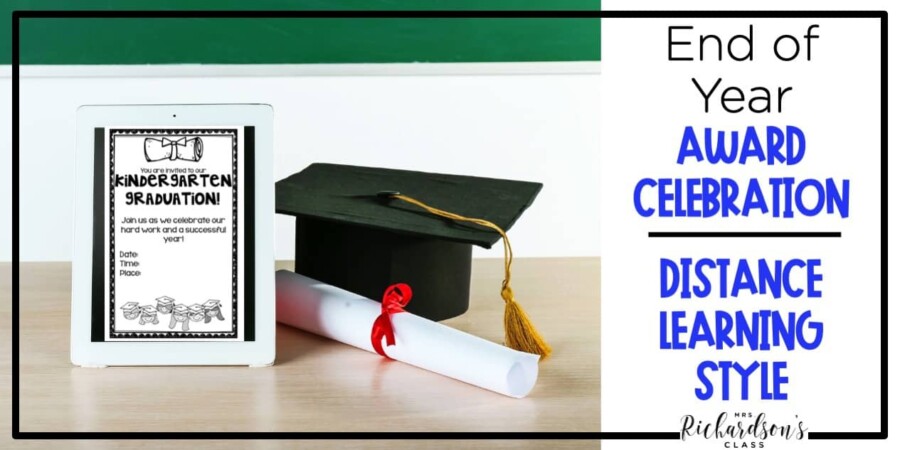 Ideas for End of the Year Awards During Distance Learning