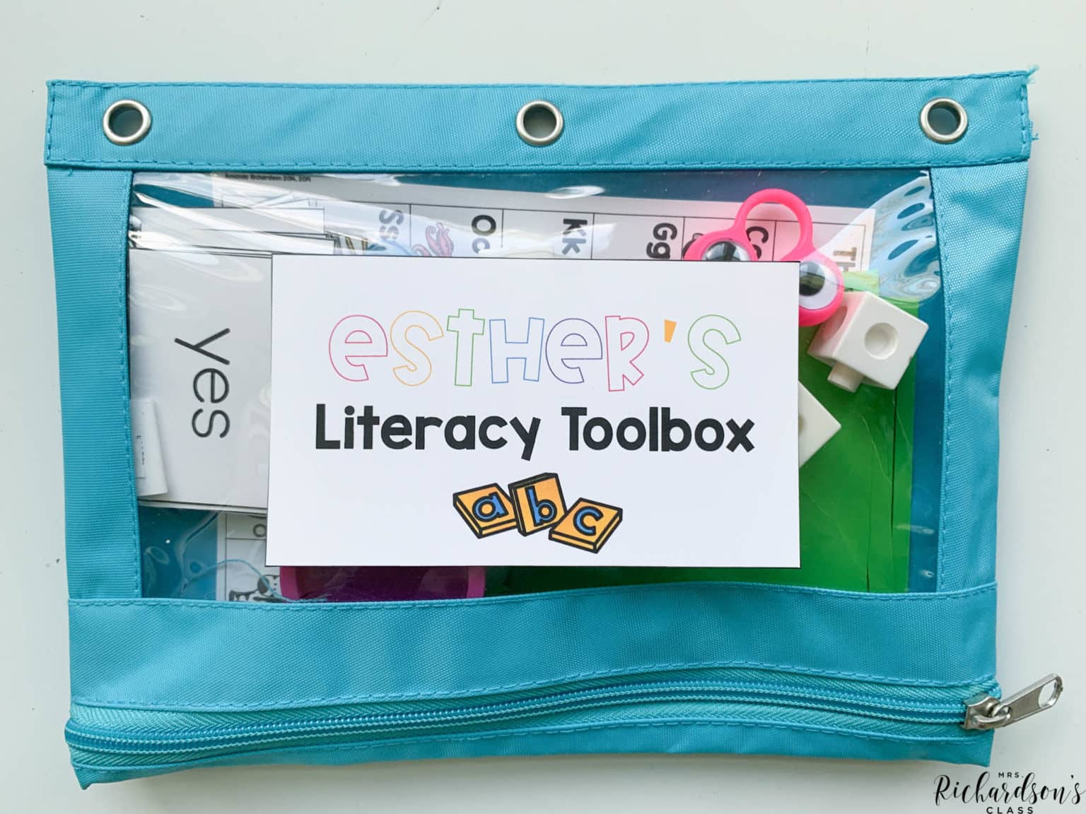 Literacy Toolboxes: An Easy Approach to Literacy Manipulatives