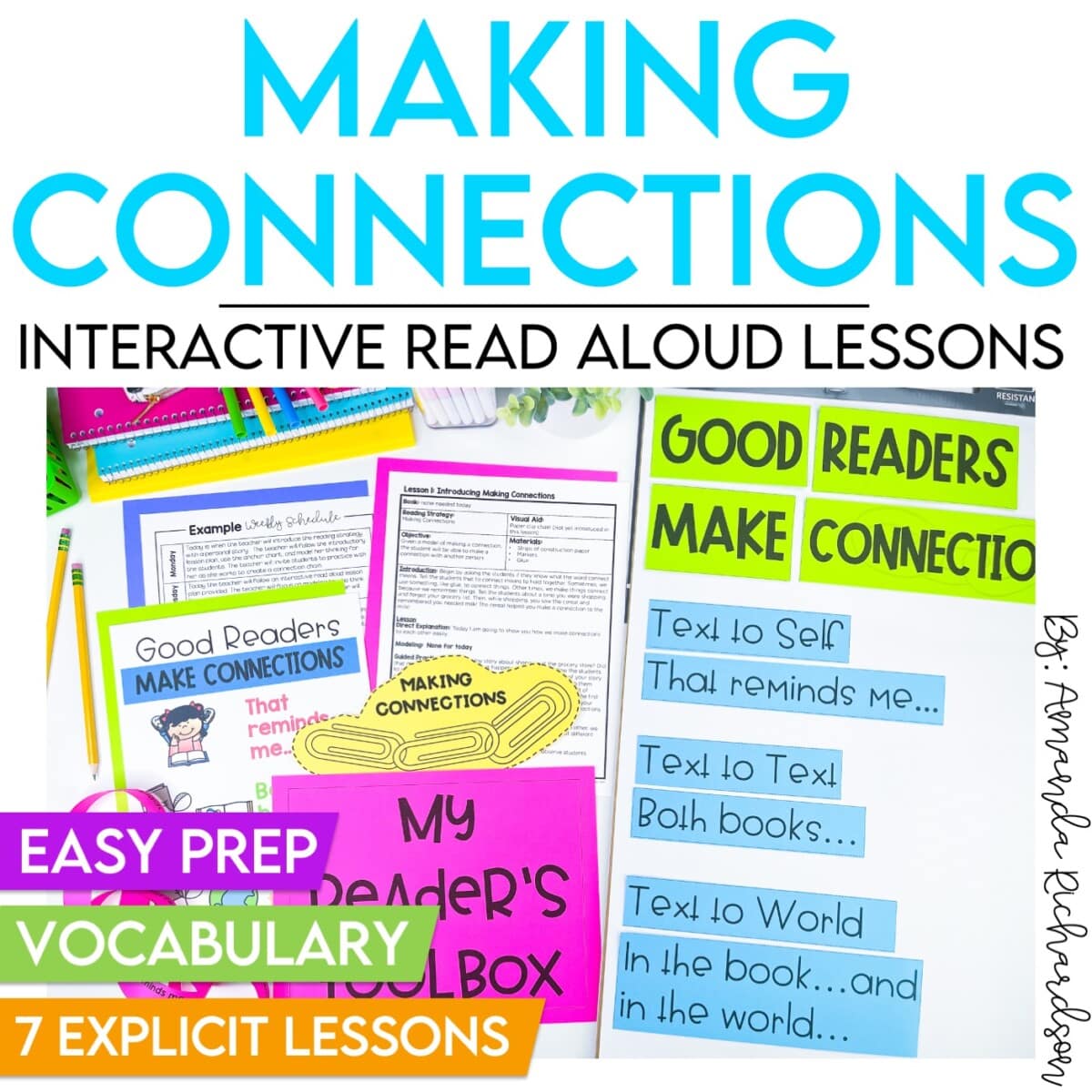 How to Teach Making Connections with Read Alouds | Books and Activities