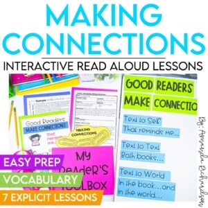 How to Teach Making Connections with Read Alouds | Books and Activities