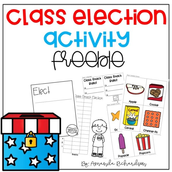 4 Must-Do Class Election Activities {+ FREEBIE} - Mrs. Richardson's Class