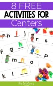 8 FREE and Fun Activities for Literacy Centers - Mrs. Richardson's Class