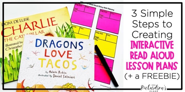 How to Create Interactive Read Aloud Lesson Plans in 3 Simple Steps ...