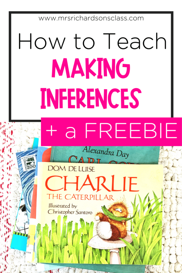 6 Books to Teach Making Inferences {with a FREEBIE}