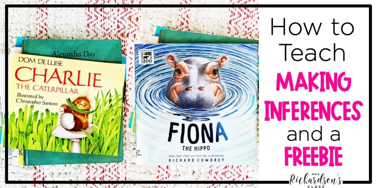 6 Books to Teach Making Inferences {with a FREEBIE}