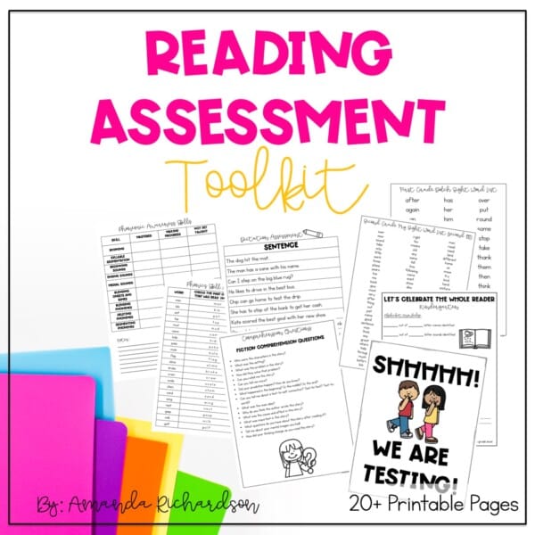 FREE Reading Assessment Tools for Teachers for Easier Testing