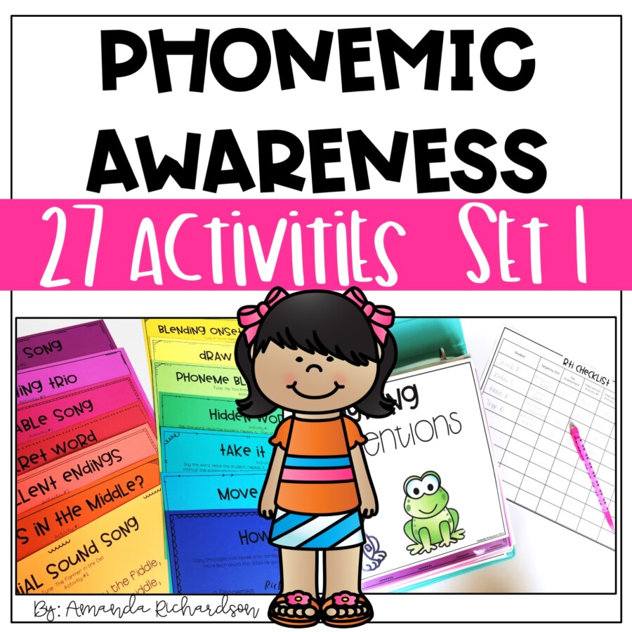 Phonemic Awareness Activities for Intervention - Mrs. Richardson's Class