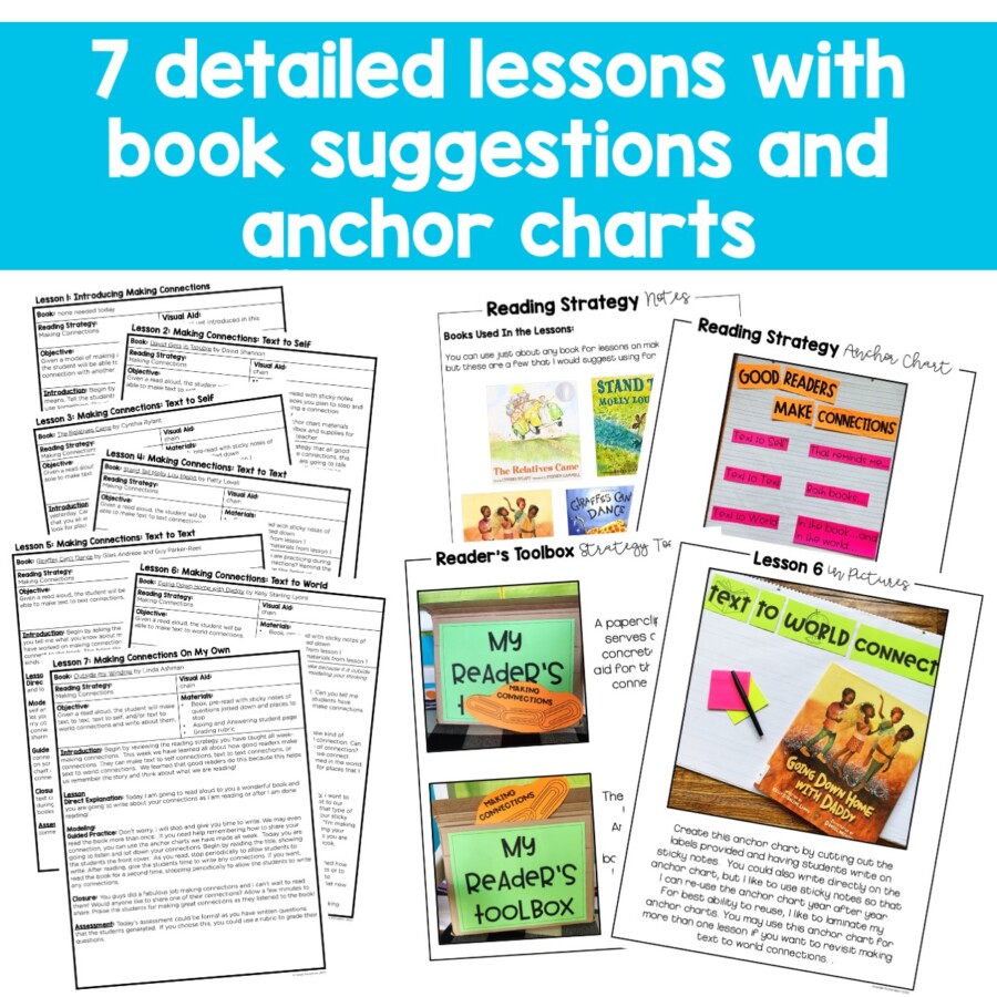 Making Connections Activities and Interactive Read Aloud Lesson Plan ...