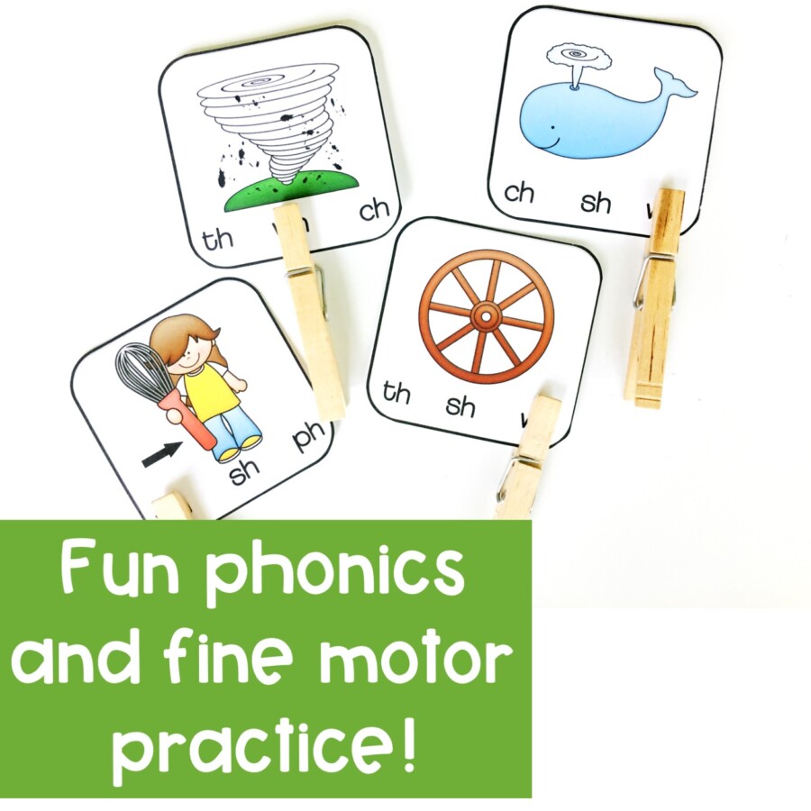 Phonics Clip Card BUNDLE - Mrs. Richardson's Class