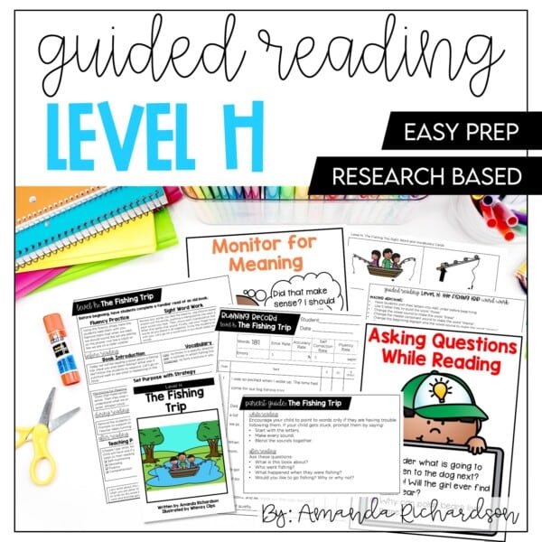 First Grade Guided Reading BUNDLE | Levels E-J - Mrs. Richardson's Class