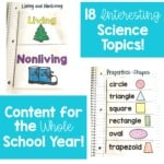 Science Interactive Notebook for First Grade BUNDLE - Mrs. Richardson's ...