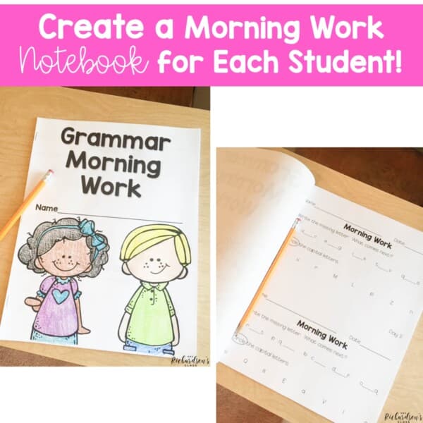 Grammar Practice for First Grade BUNDLE - Mrs. Richardson's Class