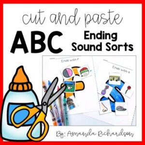 Cut and Paste Activities for Phonics Practice BUNDLE - Mrs. Richardson ...