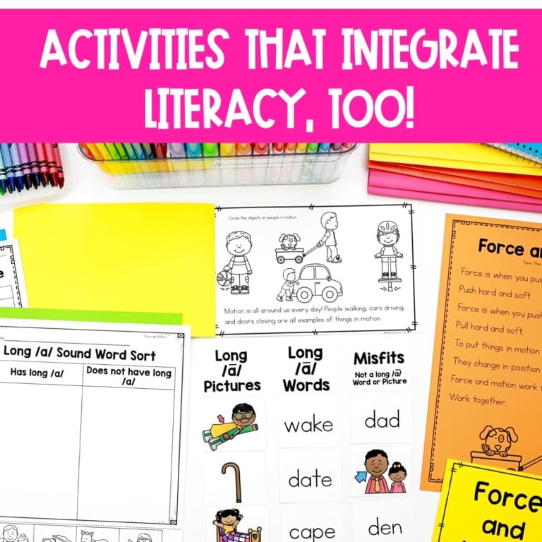 Force and Motion Unit: Push and Pull, Gravity and Friction - Mrs ...