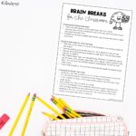 15 Must-Try Brain Breaks for K-1 Students - Mrs. Richardson's Class