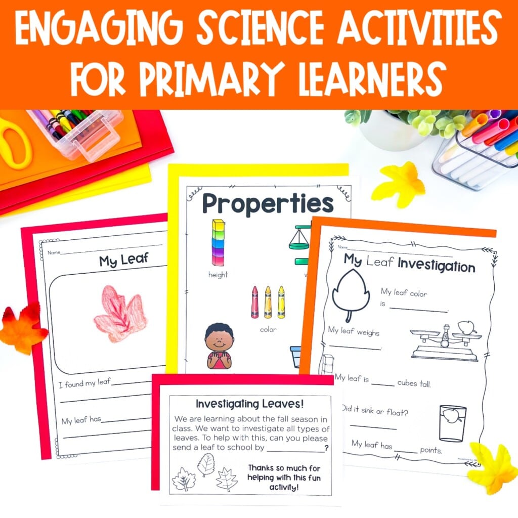 All About Fall Unit: Leaf Life Cycle, Leaf Investigation, Interactive ...