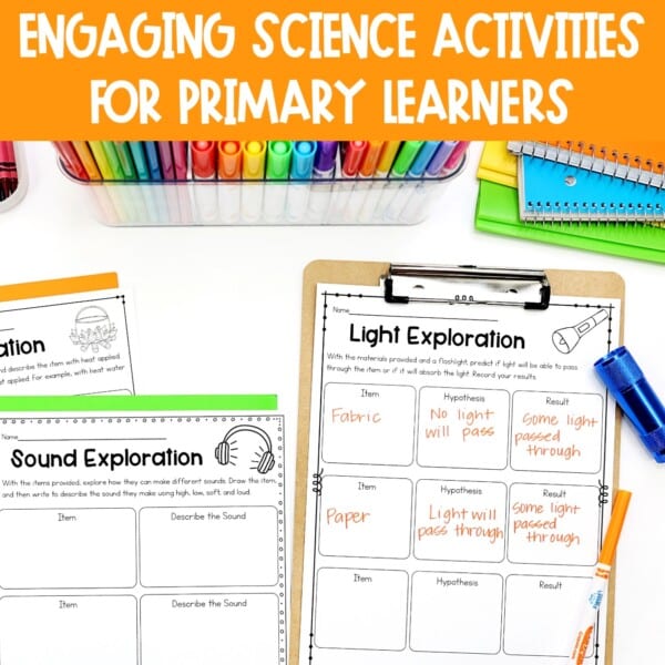 Forms of Energy: Heat, Light, and Sound - Mrs. Richardson's Class