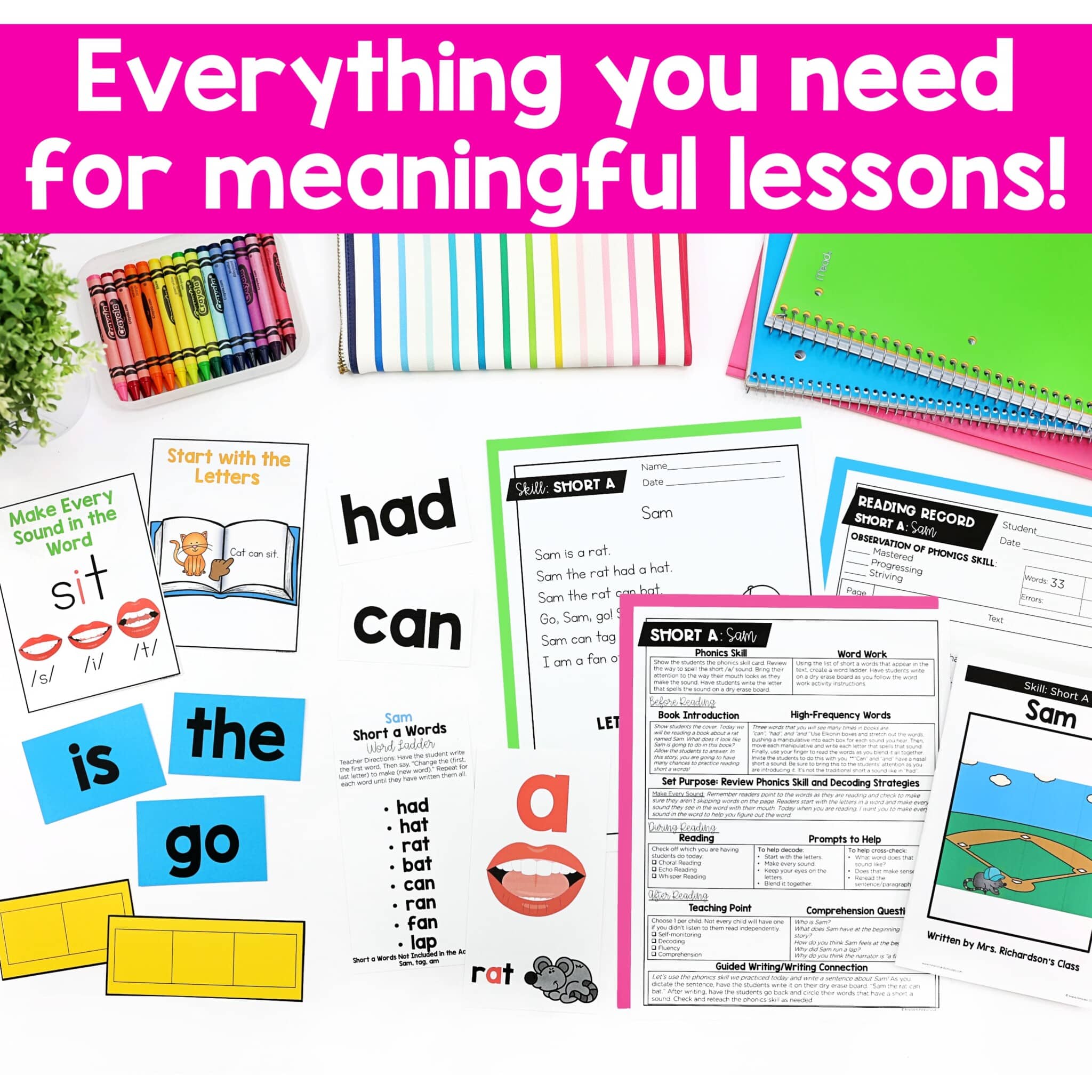 Decodable Readers BUNDLE: Kindergarten and First Grade - Mrs ...