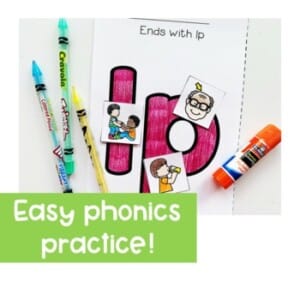 Ending Blends Sorts Cut and Paste Activities - Mrs. Richardson's Class