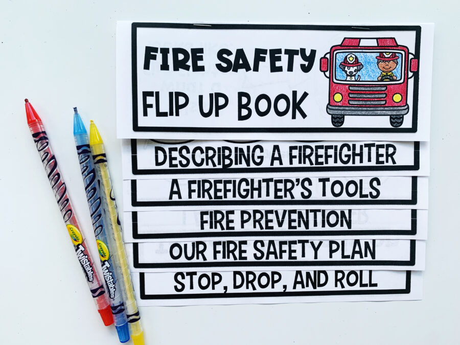 5 Fire Prevention Week Activities for K-2 {With a FREEBIE }