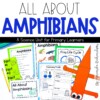 Amphibians Unit: Fact Pages, Life Cycle, Interactive Notebook Pages ...
