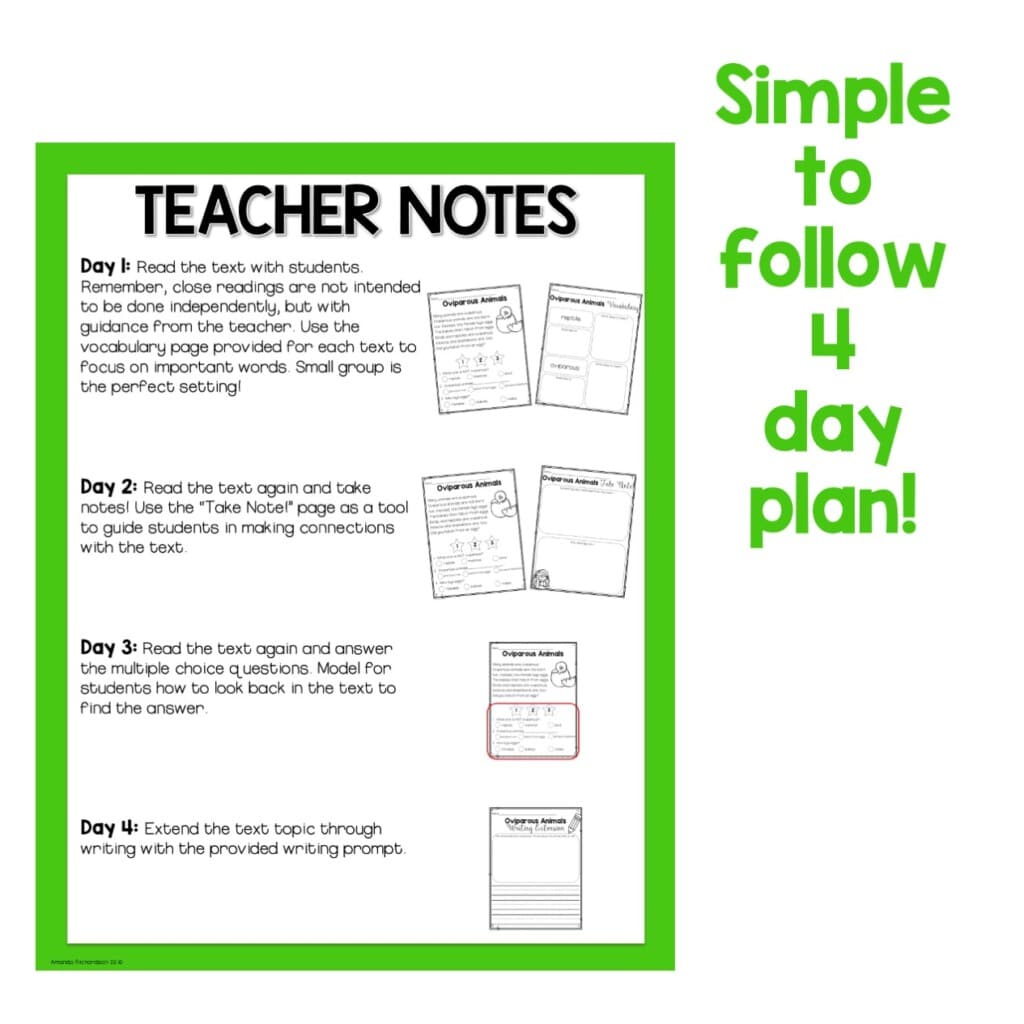 December Reading Passages Comprehension and Questions for Close Reading ...