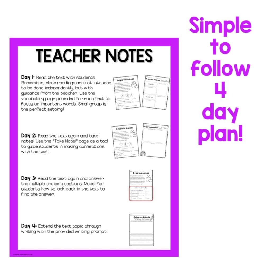 February Reading Comprehension Passages and Questions - Mrs. Richardson ...
