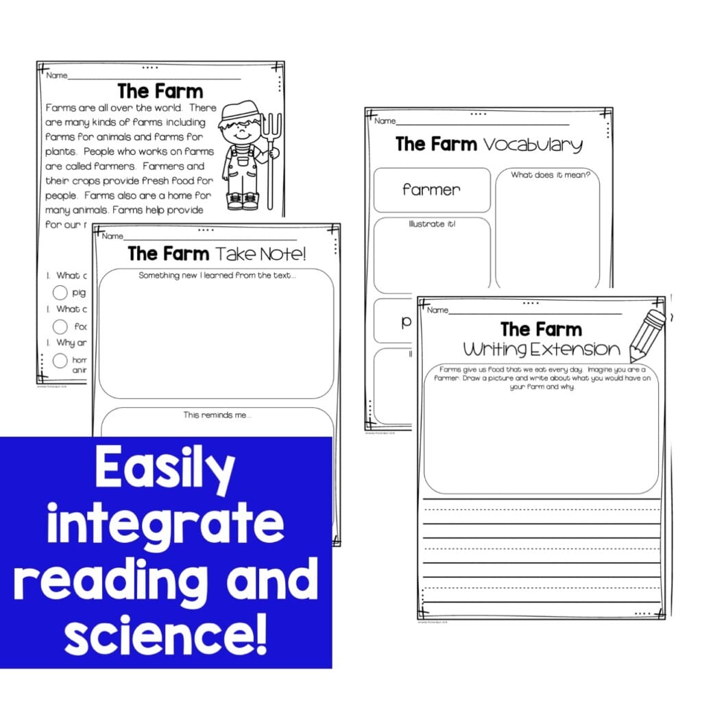 April Close Reading and Comprehension - Mrs. Richardson's Class